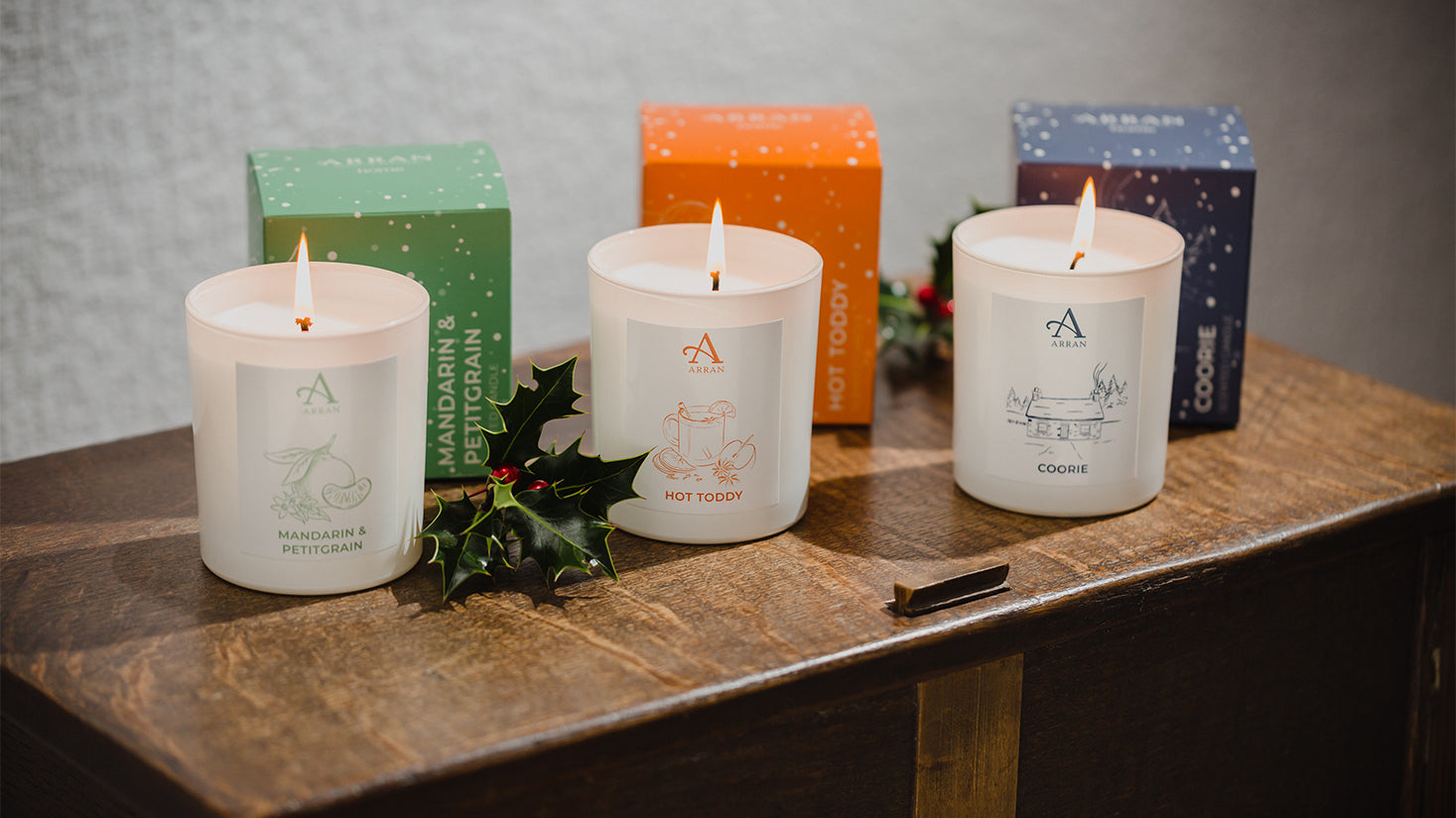 Scents of A Coorie Christmas with ARRAN – ARRAN Sense of Scotland
