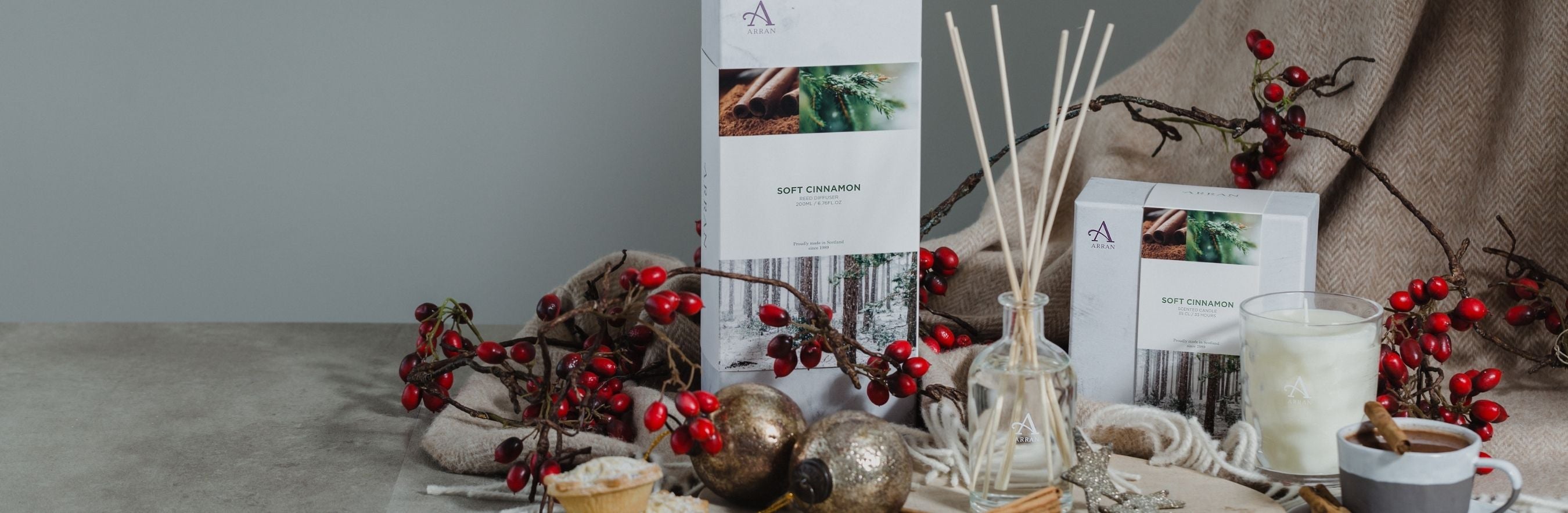 Limited Edition Christmas Fragrances | ARRAN Sense of Scotland