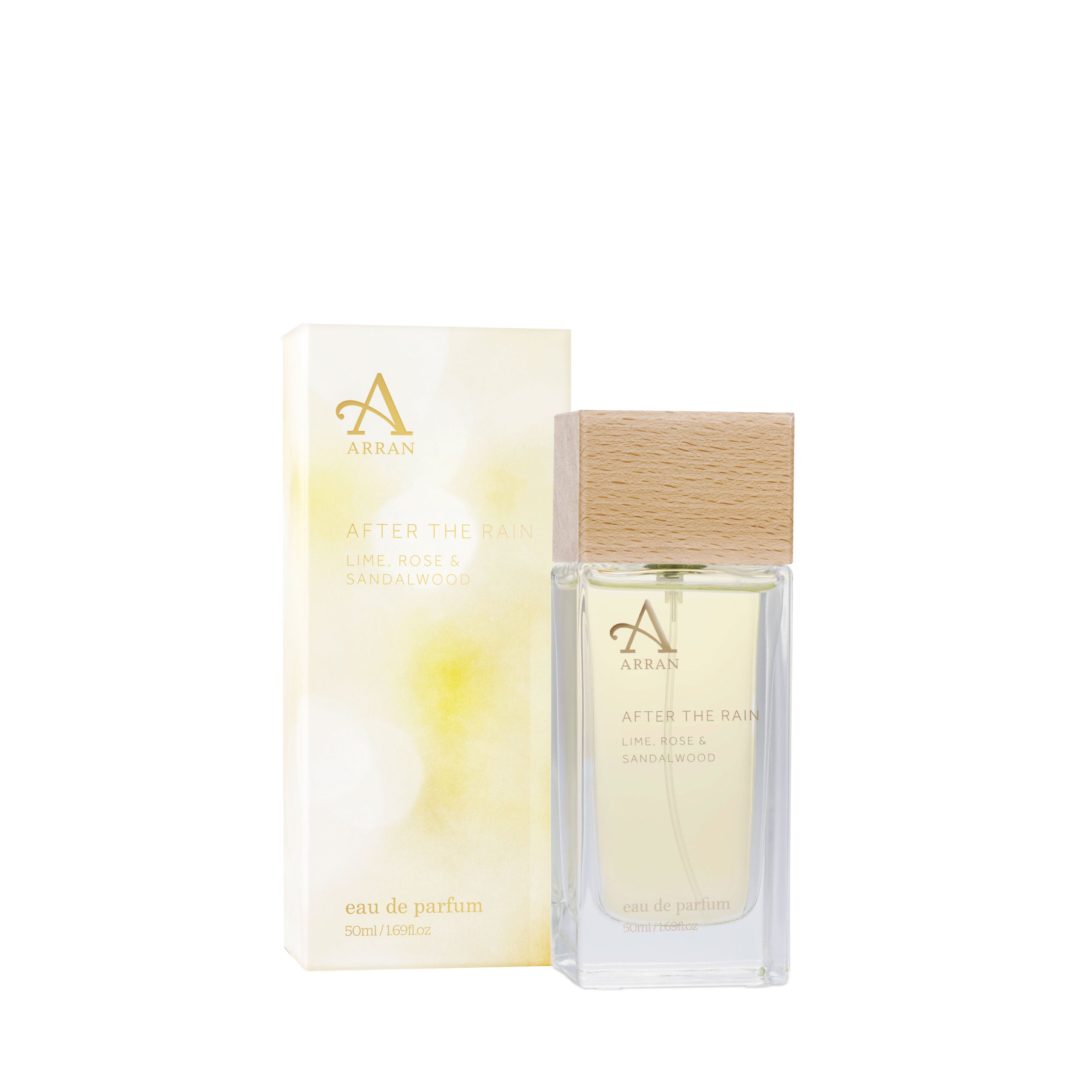 After the Rain 50ml Eau De Parfum - Lime, Rose & Sandalwood – ARRAN ...