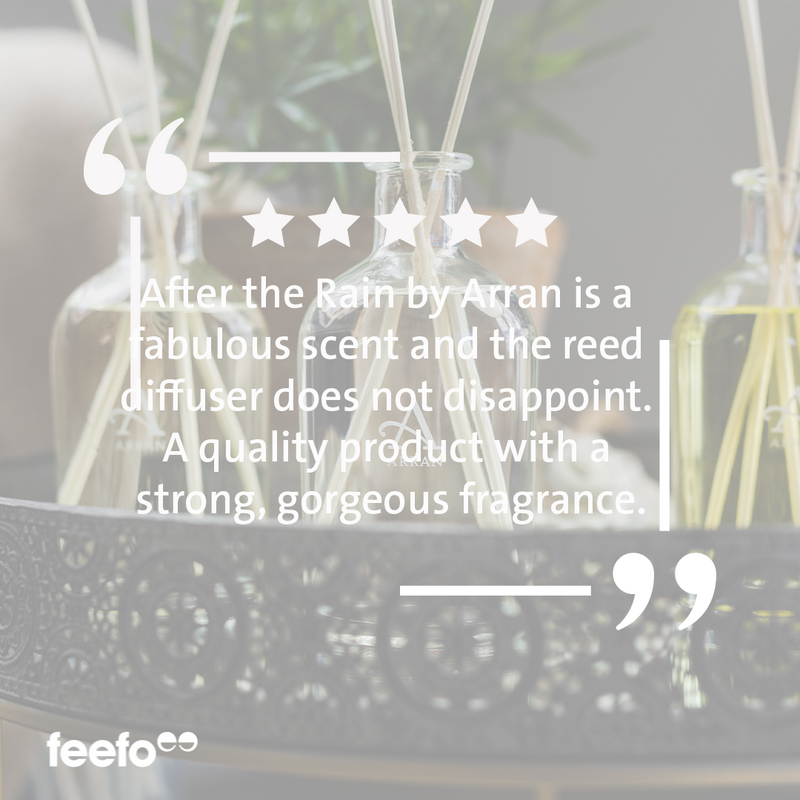 After the Rain Reed Diffuser | Lime, Rose & Sandalwood – ARRAN Sense of ...