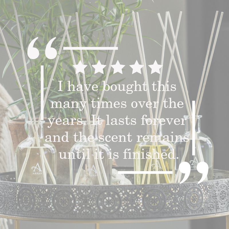 Bergamot & Geranium Reed Diffuser | Made in Scotland – ARRAN Sense of ...