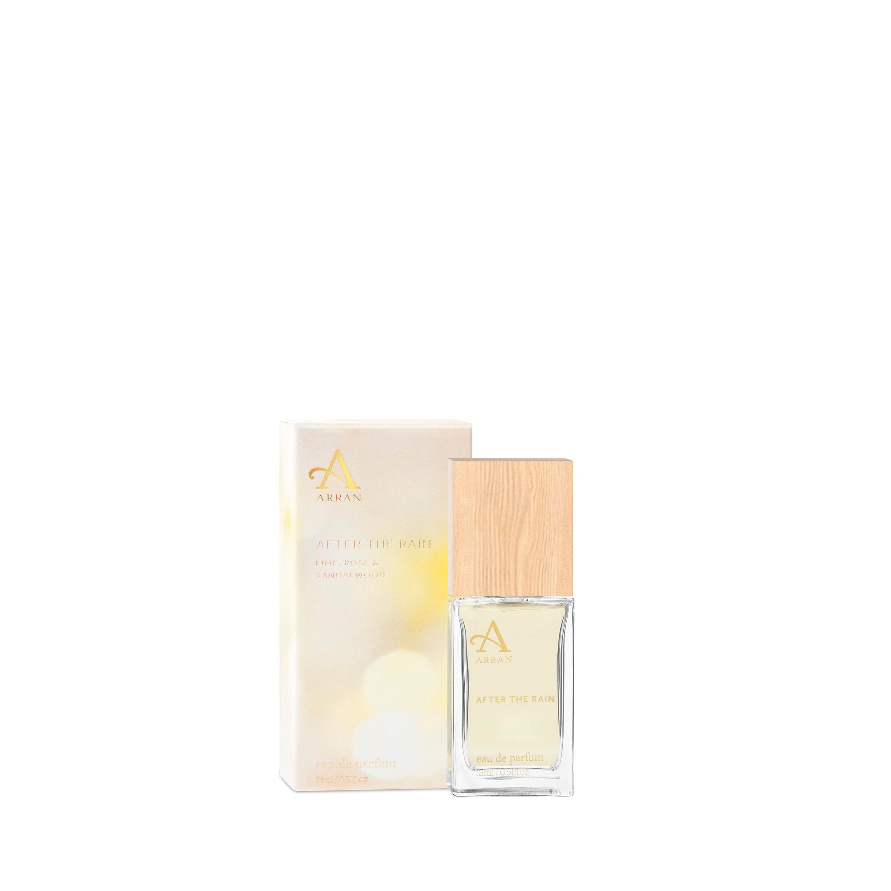 After the Rain 15ml Eau De Parfum - Lime, Rose & Sandalwood – ARRAN ...