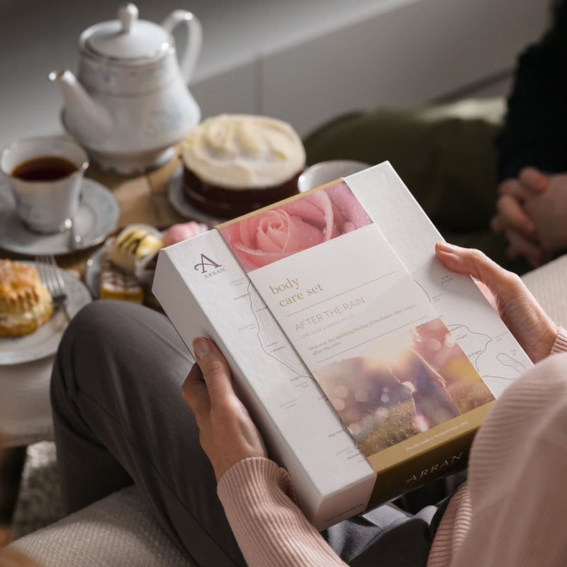 After the Rain Body Care Gift Set - Lime, Rose & Sandalwood – ARRAN ...