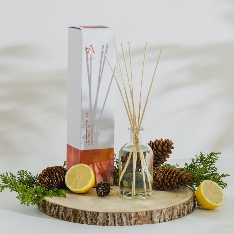 Cedarwood & Citrus Reed Diffuser | Made in Scotland – ARRAN Sense of ...