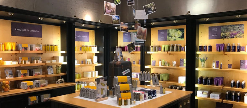 Find a Store | Arran Aromatics | ARRAN Sense of Scotland