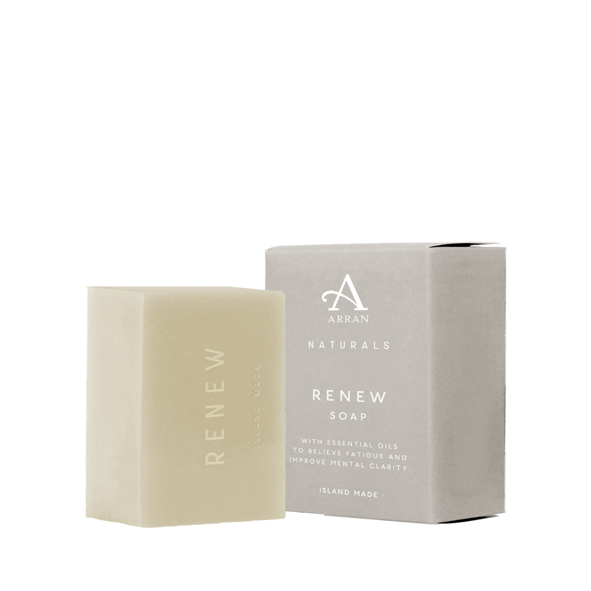 Renew Cedarwood & Ylang Ylang Natural Soap Bar – ARRAN Sense of Scotland