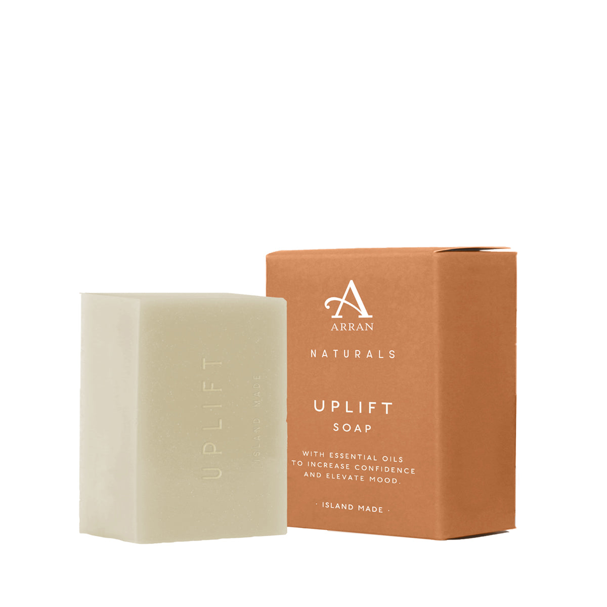 Uplift Bergamot & Grapefruit Natural Soap Bar – ARRAN Sense of Scotland