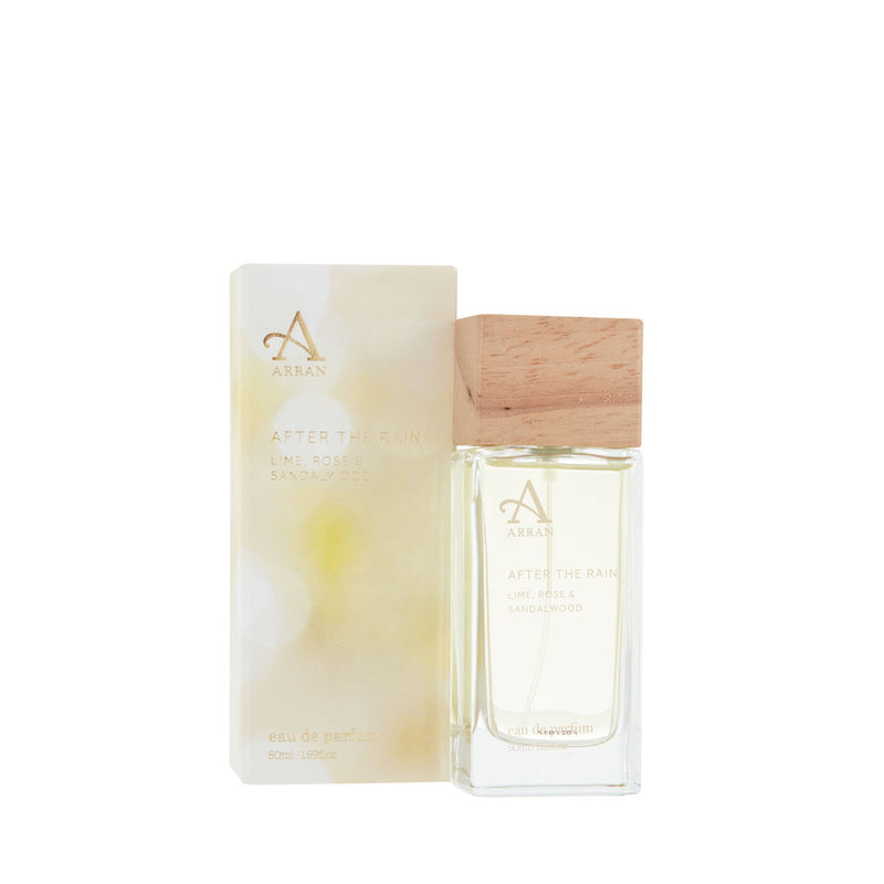 After the Rain 50ml Eau De Parfum - Lime, Rose & Sandalwood – ARRAN ...