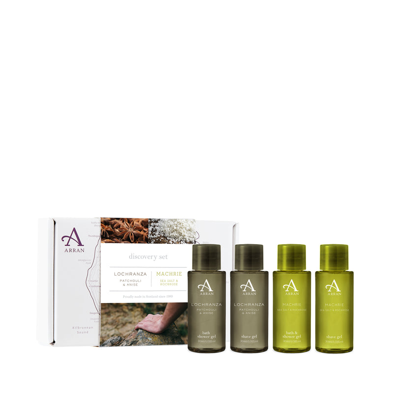 Men's Luxury Shower & Shave Gel Discovery Gift Set – ARRAN Sense of ...