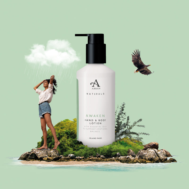 Awaken Mint & Eucalyptus Hand Wash – ARRAN Sense of Scotland