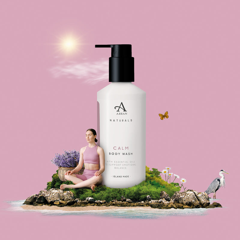 Calm Lavender & Chamomile Natural Soap Bar – ARRAN Sense of Scotland